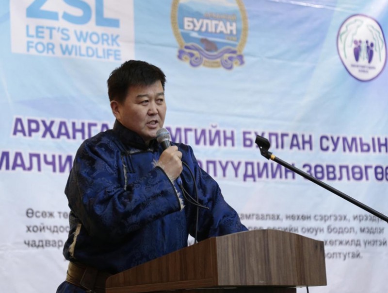 Хүнс хөдөө аж ахуй хөнгөн үйлдвэрийн сайд Х Болорчулуун Архангай аймагт ажиллалаа