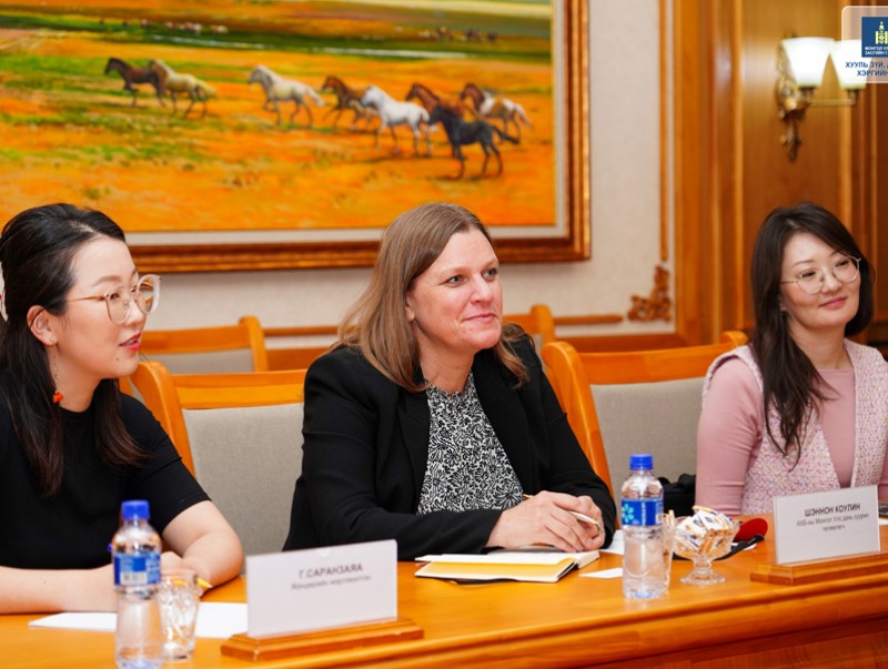 Азийн хөгжлийн банкны Монгол Улс дахь суурин төлөөлөгч Шэннон Коулиныг
